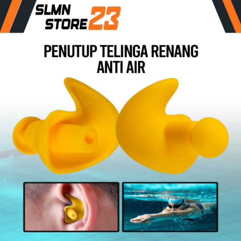 Jual Penutup Telinga Anti Bising Anti Air Ear Plug Earplug Alat Pelindung Renang Aksesoris ...