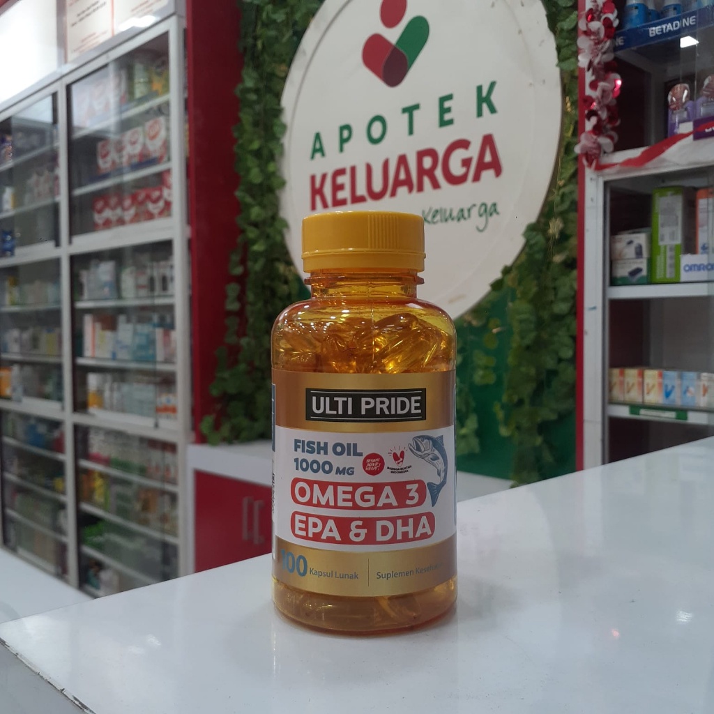 Jual ULTI PRIDE FISH OIL 1000 MG BOTOL 100 KAPSUL- APOTEK LEGAL ...