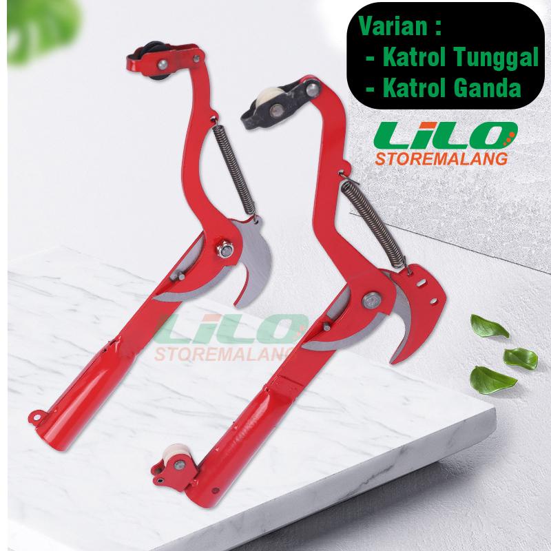 Jual Gunting Alat Potong Tarik Cabang Dahan Ranting Pohon Buah Tinggi ...