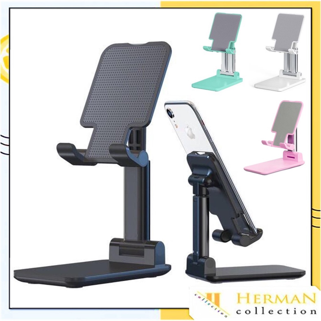 Jual HC Stand Holder Lipat Foldable Phone Holder HP Folding Universal ...