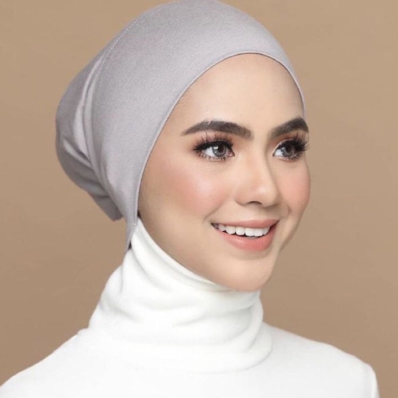 Jual Ciput Arab Rayon Inner Hijab Kaos Basic | Shopee Indonesia
