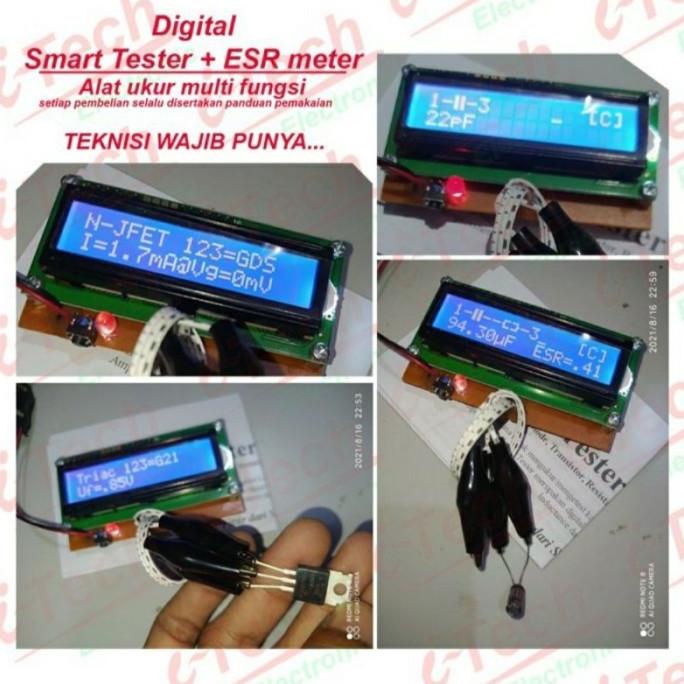 Jual Smart Tester Esr Digital - Komponen Tester - Multi Fungsi Tools ...