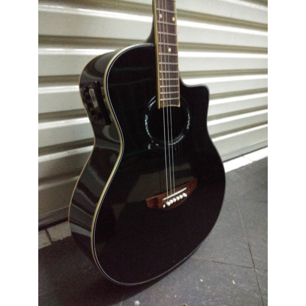 Jual Gitar Akustik Merk Yamaha Tipe Apx500 Warna Hitam Equalizer Eq ...