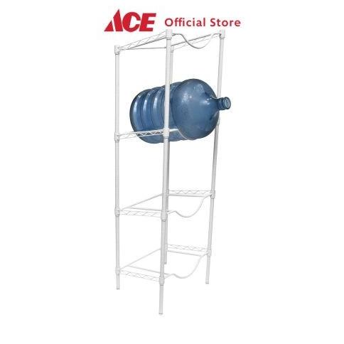 Jual ACE - Krisbow Rak Galon 4 Tingkat - Putih | Shopee Indonesia