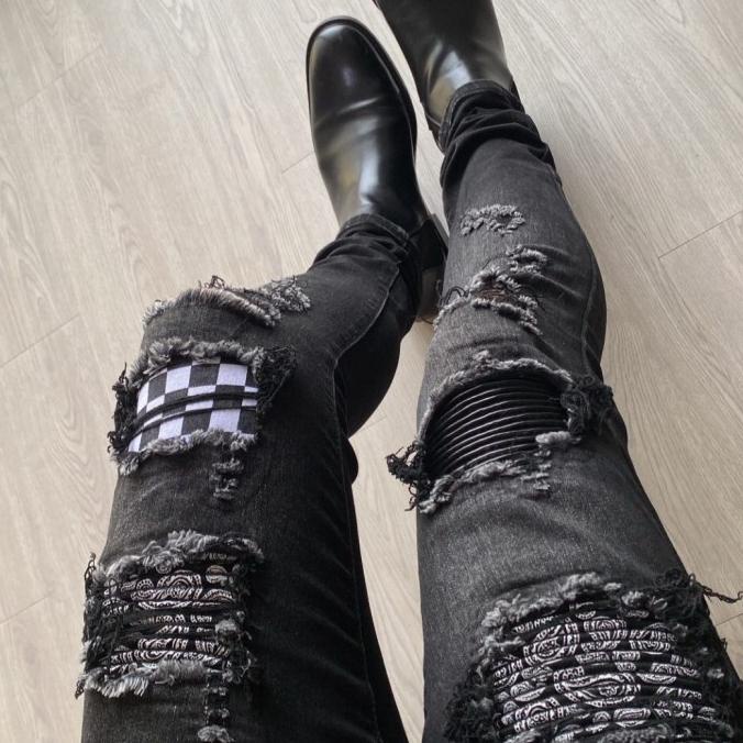 Jual Rucas Jeans Season 9 GRAND COMBINATION BLACK JEANS H32T | Shopee ...