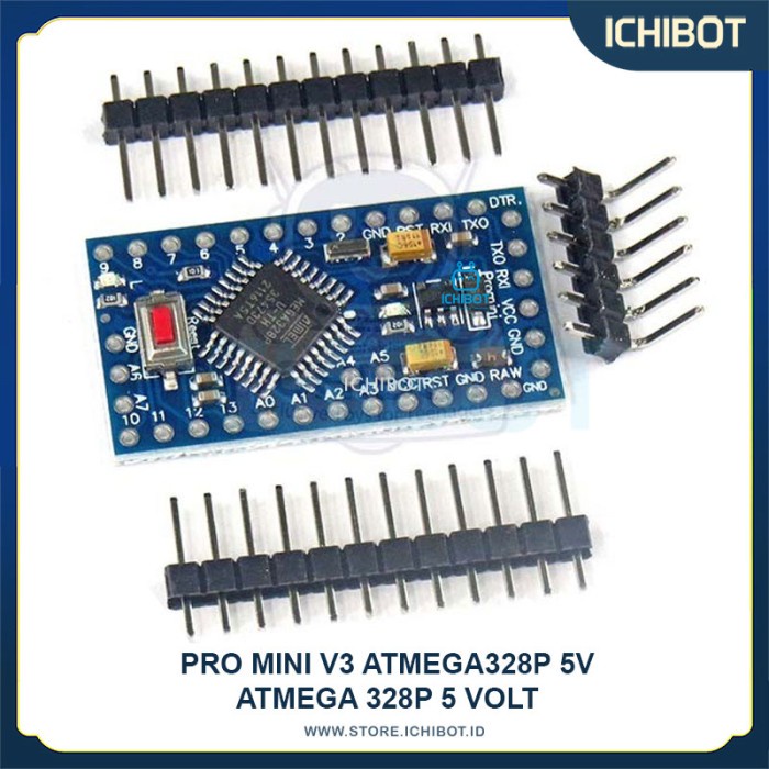 Jual Pro Mini V3 Atmega328P 5V Atmega 328P 5 Volt | Shopee Indonesia
