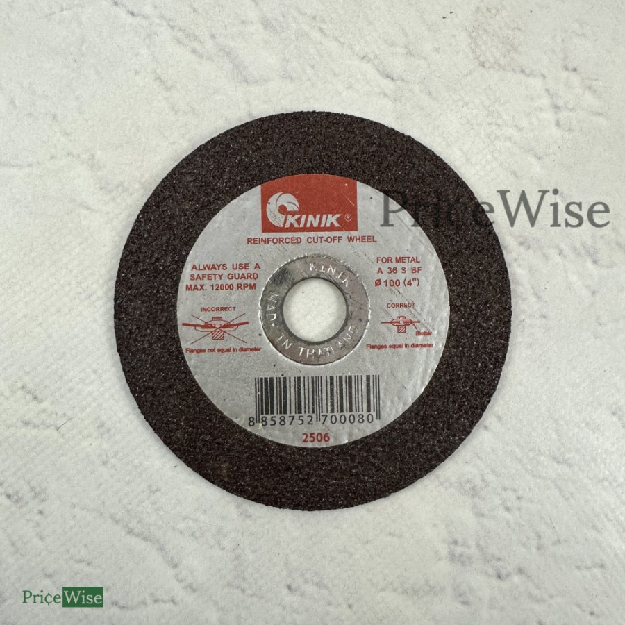 Jual Mata Gerinda Potong 4" Kinik / Batu Resibon Gerinda Gurinda ...
