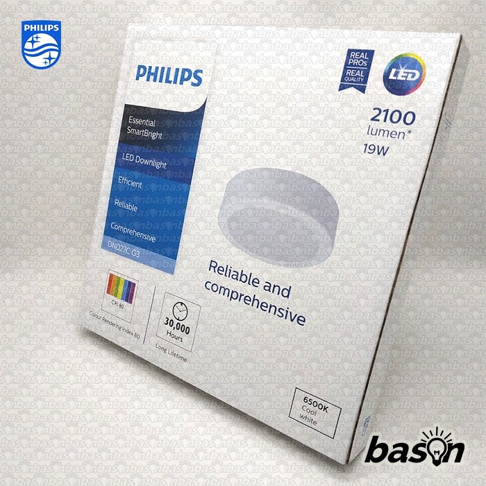 Jual PHILIPS DN027C G3 19W D225 9 inch Surface Mounted LED Downlight ...