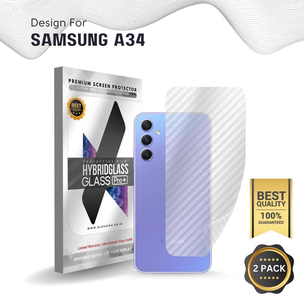 Jual Fiber Guard Screen Protector Samsung Galaxy A34 5G, 3D Anti Gores ...