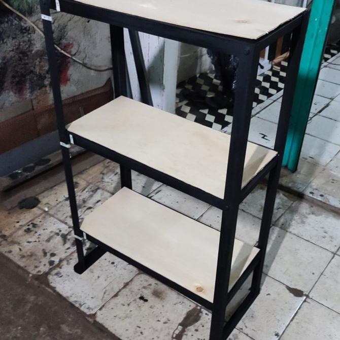 Jual rak aquarium 3 susun 60x30 siku 4x4 | Shopee Indonesia
