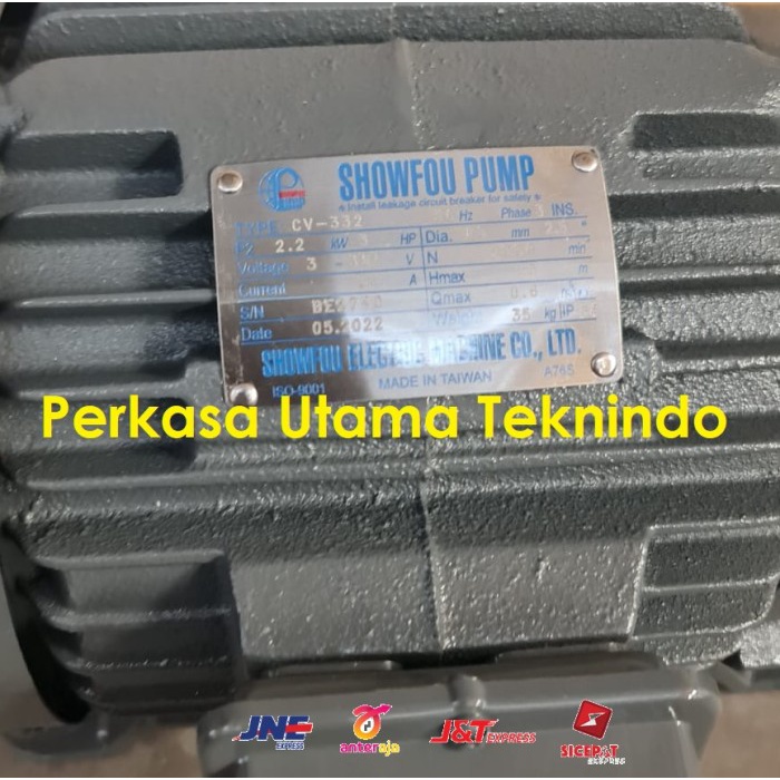 Jual Centrifugal Pump Showfou Cv 332 / Pompa Sentrifugal Showfou Cv 332 ...