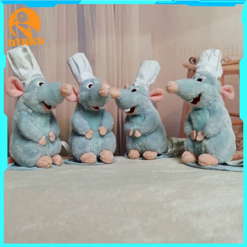 Jual 10cm Disney Figure Store Ratatouille Plush Chef Remy Toys Anime ...