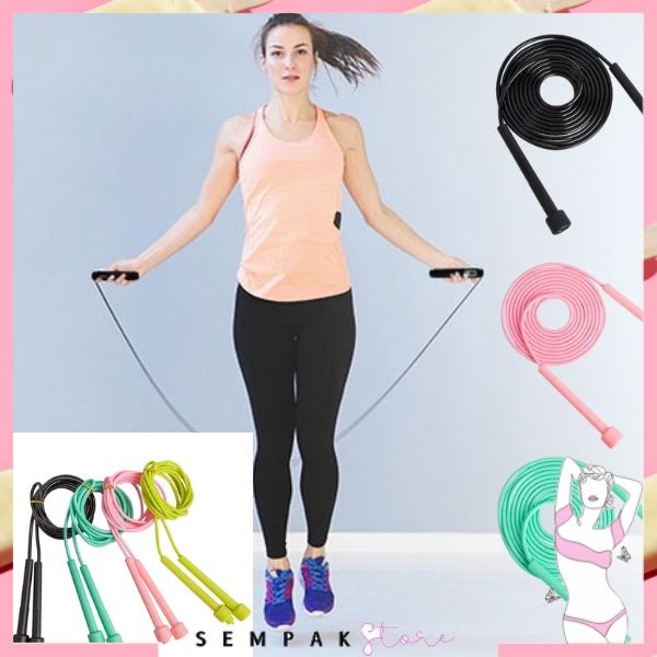 Jual SS Tali Skipping PVC 2.8M Jump Rope Lompat Tali 280cm Active 280 ...