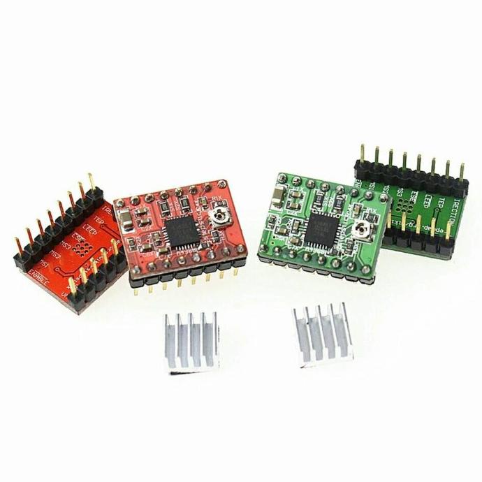 Jual Reprap Stepper Driver A4988 Stepper Motor Driver Module With ...