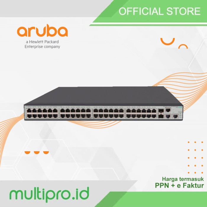 Jual HPE Aruba OfficeConnect 1950 48G 2SFP+ 2XGT PoE+ Switch JG963A | Shopee Indonesia