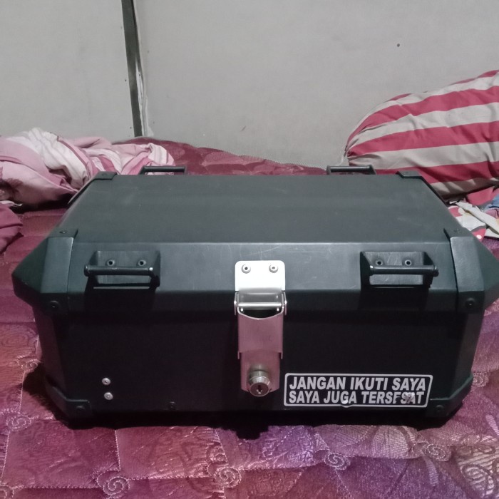 Jual {Second} Top box pannier badak hitam 19L Limited | Shopee Indonesia