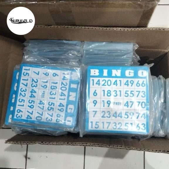 Jual Bingo Card / Kartu Bingo 50 Pcs | Shopee Indonesia