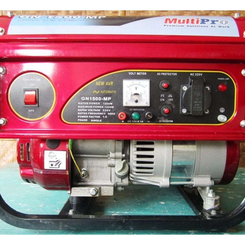 Jual Mesin Genset Bensin Gasoline Generator Gn1500-Mp Multipro Gn 1500-Mp | Shopee Indonesia