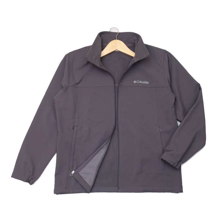 Jual JAKET OUTDOOR COLUMBIA MEN'S BOWEN LAKE SOFTSHELL GREY ORIGINAL ...