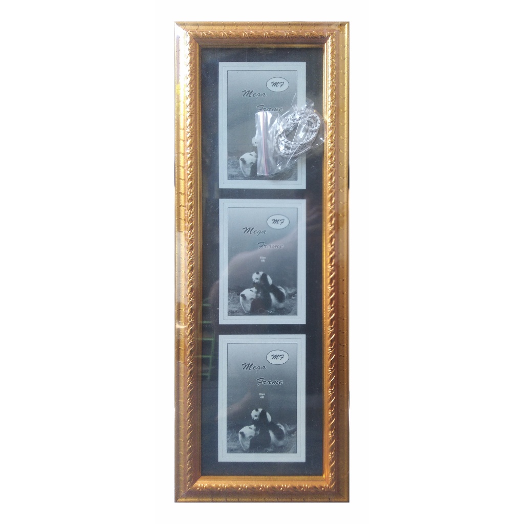 Jual Bingkai Foto Susun 15X50 # 4R 3 in 1 include packing bubble frame ...