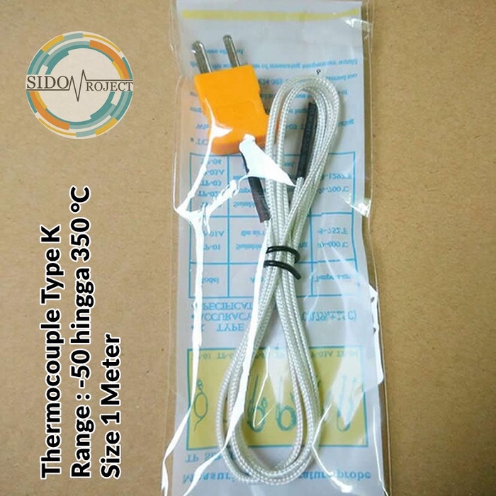Jual Thermocouple 4 Meter Termokopel Sensor Suhu Probe Type K Panas ...