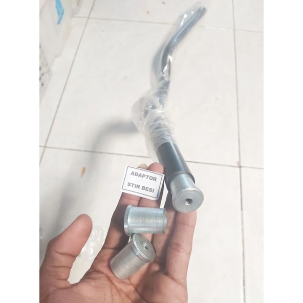 Jual adaptor dudukan jalu stang stir setir besi pnp cbr gl mp rxz ...