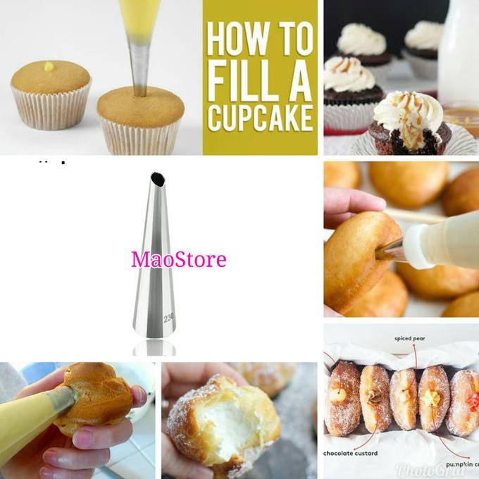 Jual SPUIT KW1 WILTON NO 230 FILLING PASTRY CHOUX ISI SUS DONAT ...