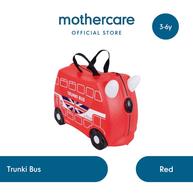 Jual Trunki Bus - Tas Koper Anak Bayi (Merah) | Shopee Indonesia
