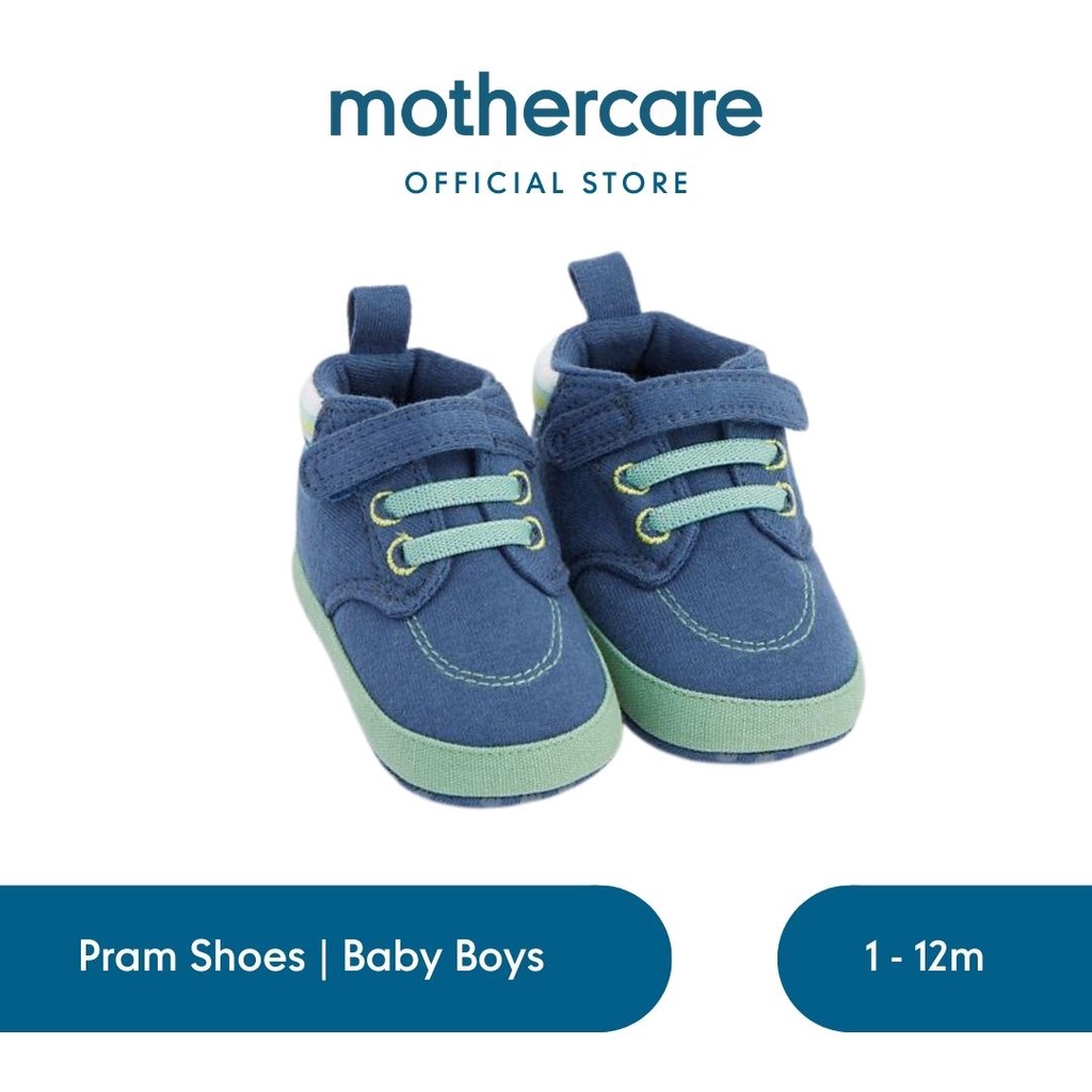 Jual Mothercare Blue Pram Boots - Sepatu Bayi Laki-laki (Biru) | Shopee ...