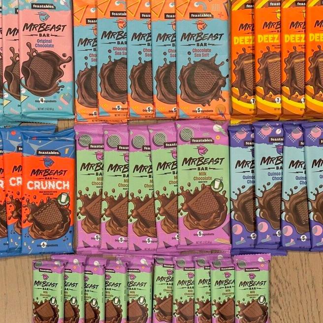 Jual Coklat Mr Beast Feastables Chocolate Bar 60G | Shopee Indonesia
