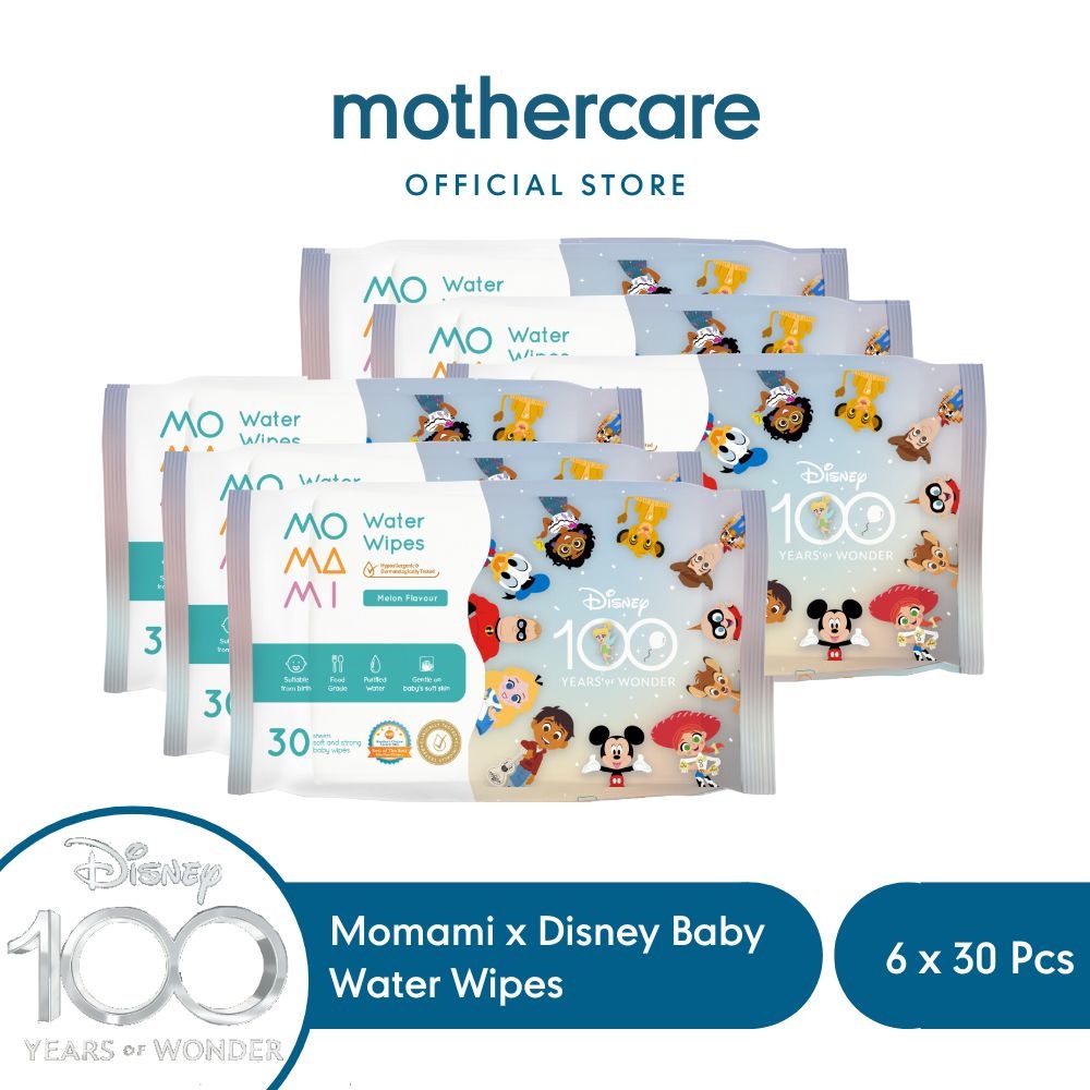 Jual Bundle Momami Water Wipes 6pk - Tisu Basah Bayi Anak (Mothercare ...