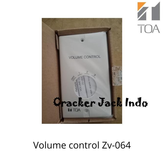 Jual Toa Volume Control Zv 064 Attenuator 6 Watt Kualitas Premium | Shopee Indonesia