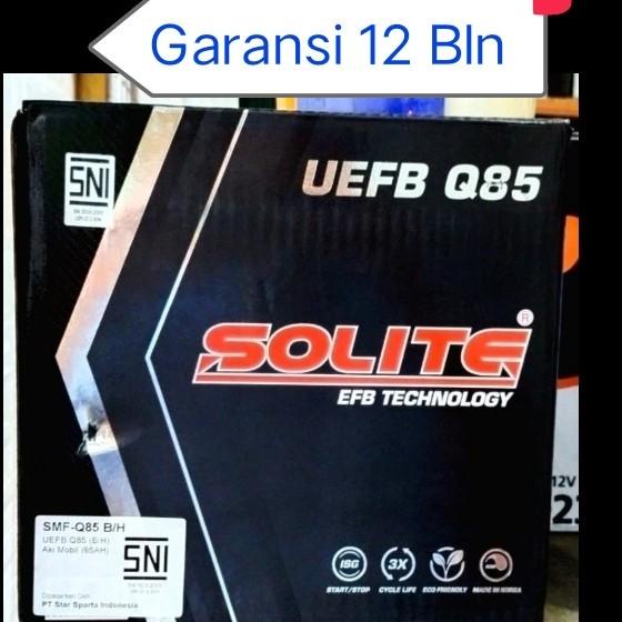 Jual AKI ACCU KERING SOLITE MF Q85 65 AH, MAZDA 2, CX5, SKY ACTIVE I ...