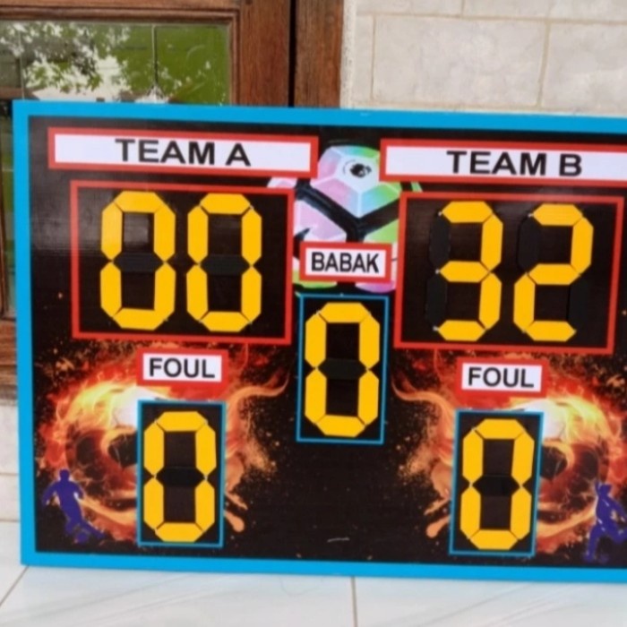Jual Scoring board futsal manual papan skor -ls01 | Shopee Indonesia