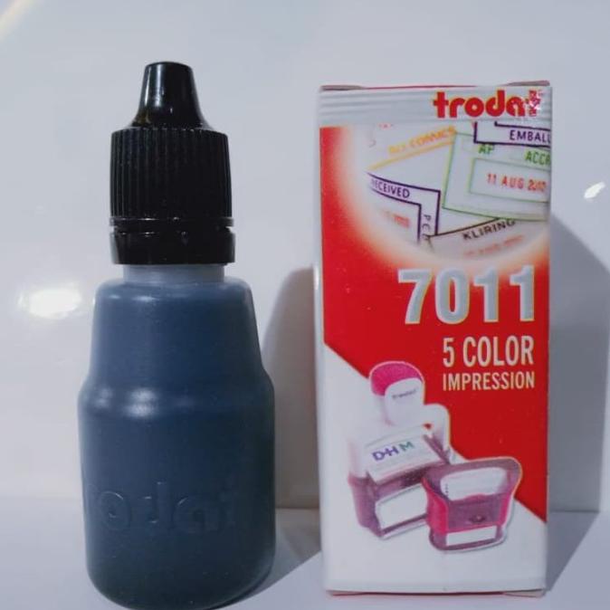 Jual Tinta Stempel Trodat 7011 25ml Original LM | Shopee Indonesia