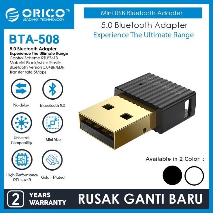 Jual Orico Bluetooth Dongle 5.0 Bluetooth Adapter 5.0 Bluetooth USB ...