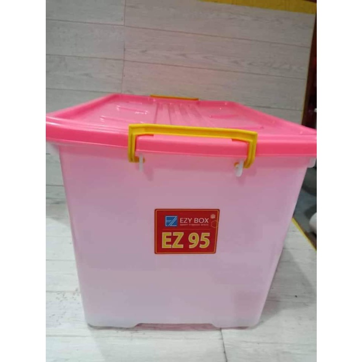 Jual CONTAINER BOX BESAR EZY BOX 95 LITER/Kontainer Box Plastik ...