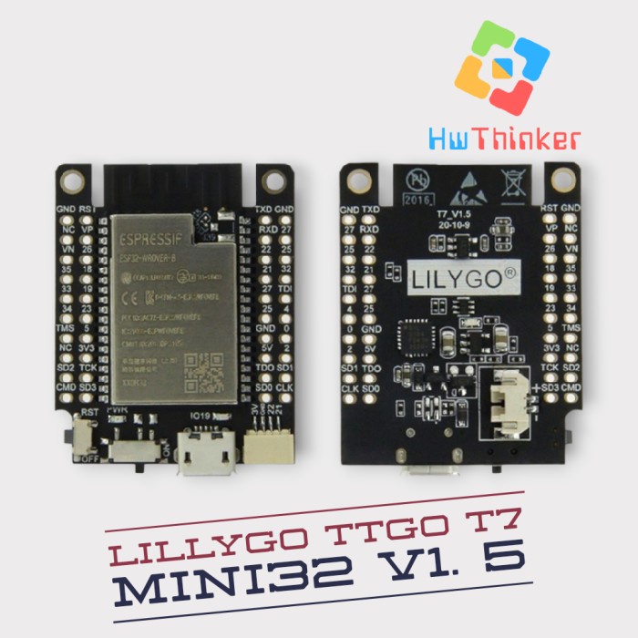 Jual Ttgo T7 Mini32 V1 5 Esp32 Wrover B Dual Core Psram Wi Fi Bluetooth Shopee Indonesia