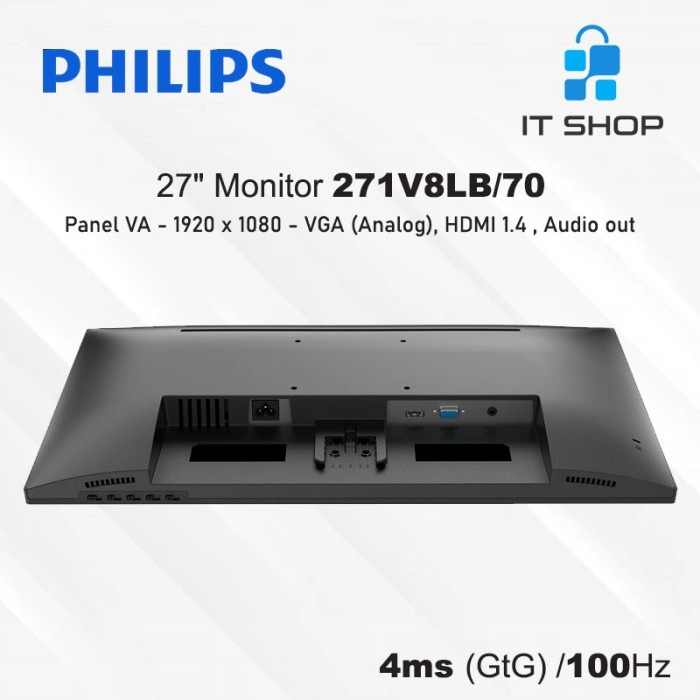 Jual Monitor PHILLIPS 27 inch 271V8LB/70 RESMI | Shopee Indonesia