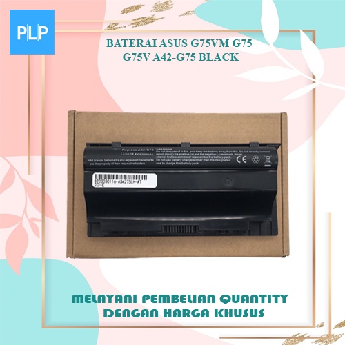 Jual Baterai Asus Rog A42-G75 G75 G75V G75VM G75VW G75VX | Shopee Indonesia