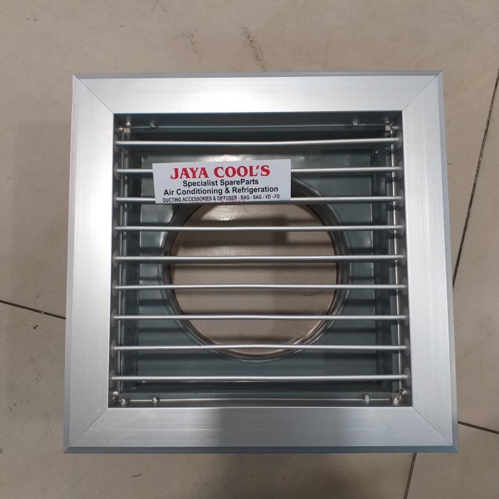 Jual Ducting Ac Grill Ac 25X25Cm Sok 6Inch Ready | Shopee Indonesia