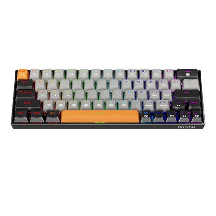 Jual GAMEN Titan III Mechanical Switch Blue Gaming Keyboard Wired RGB ...
