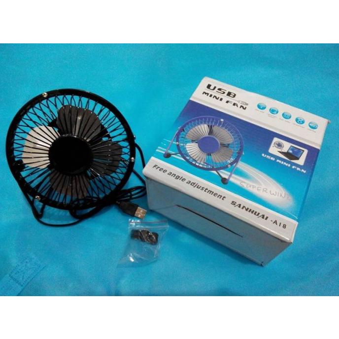 Jual kipas mini portable usb ( cooling fan, laptop, pc, komputer ...