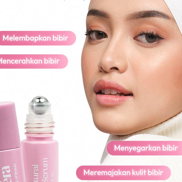 Jual Jiera Natural Lip Serum 5Ml Roll On + Jiera Colla C Lip Infusion ...