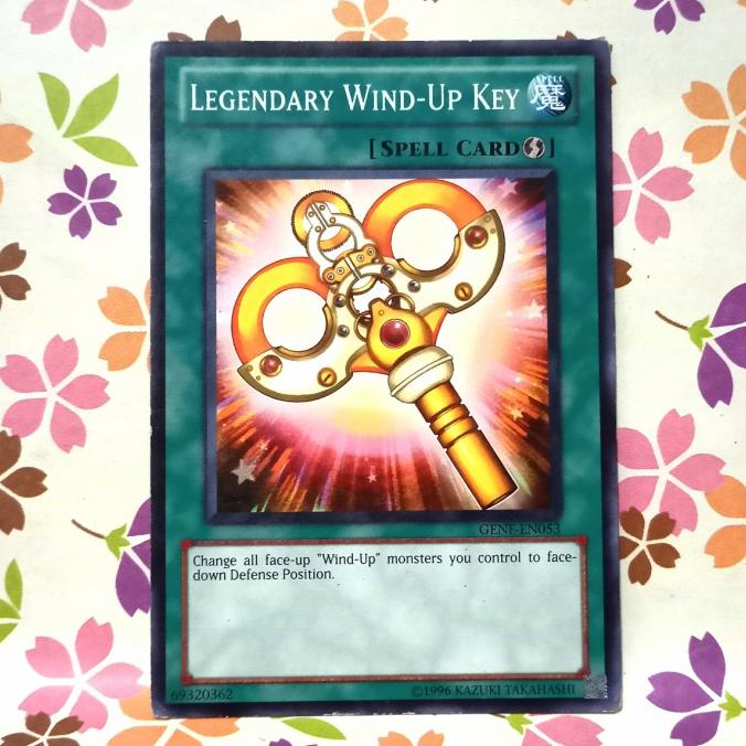Jual yugioh tcg Legendary Wind-Up Key GENF-EN053 Common Unlimited | Shopee Indonesia