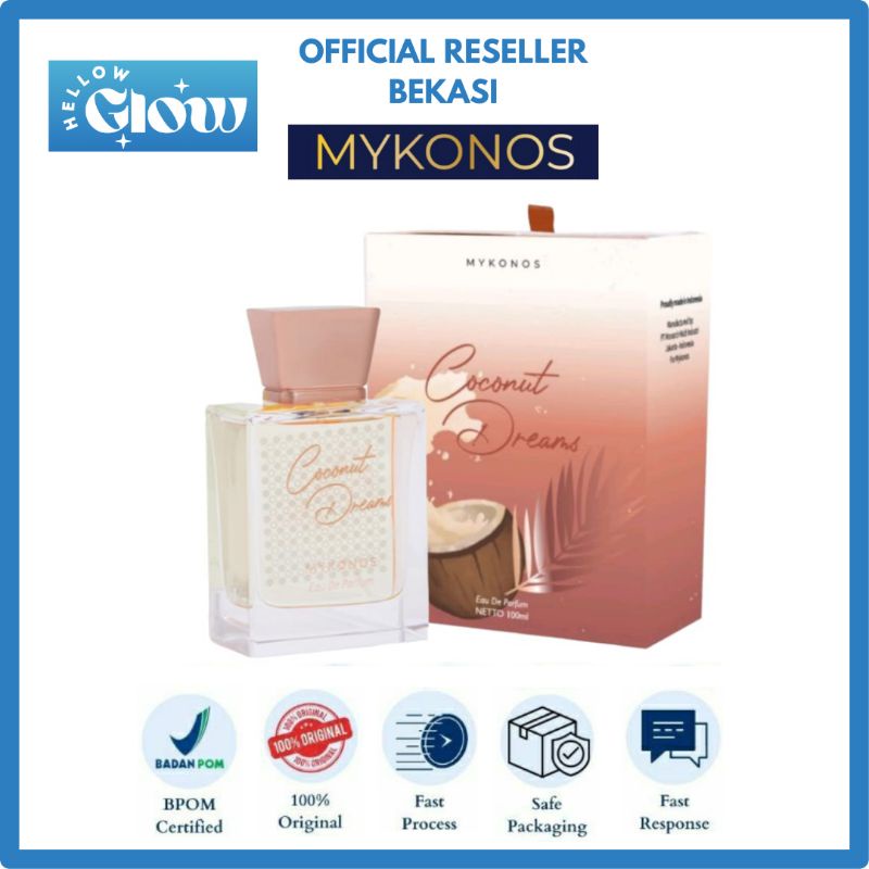 Jual Mykonos Vanilla Clouds 50ML dan 100ML / Coconut Dreams EDP 50 ML | Shopee Indonesia