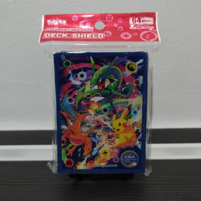 Jual Pokemon TCG Indonesia Charizard Pikachu Championship Card Game Sleeve | Shopee Indonesia