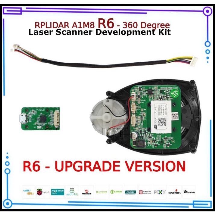 Jual New RPLIDAR A1M8 - 360 Degree LIDAR Laser Scanner Development Kit | Shopee Indonesia