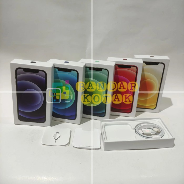 Jual Dus Box Kotak iPhone 12 Mini with Kabel | Shopee Indonesia