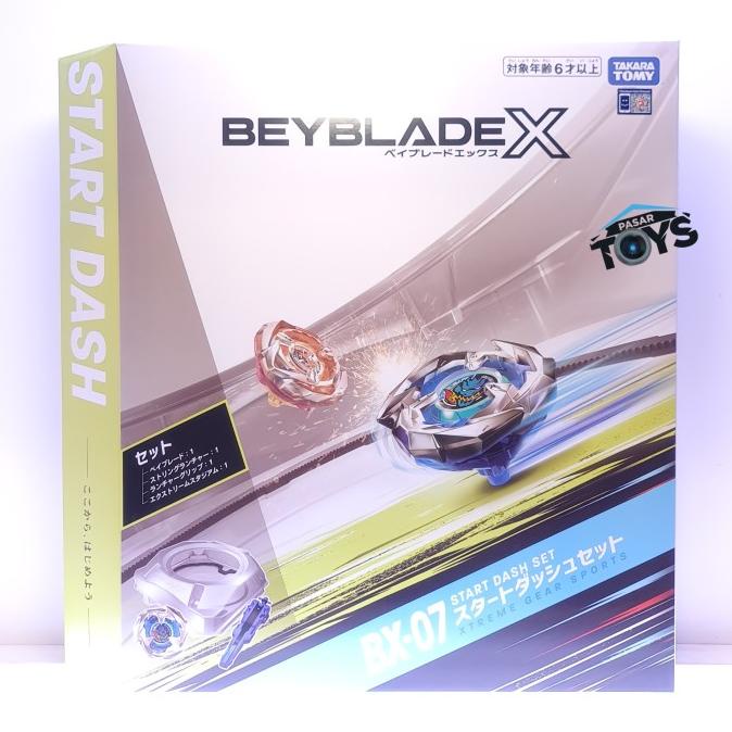 Jual Beyblade X BeybladeX BX-07 Start Dash Set Takara Tomy Original ...